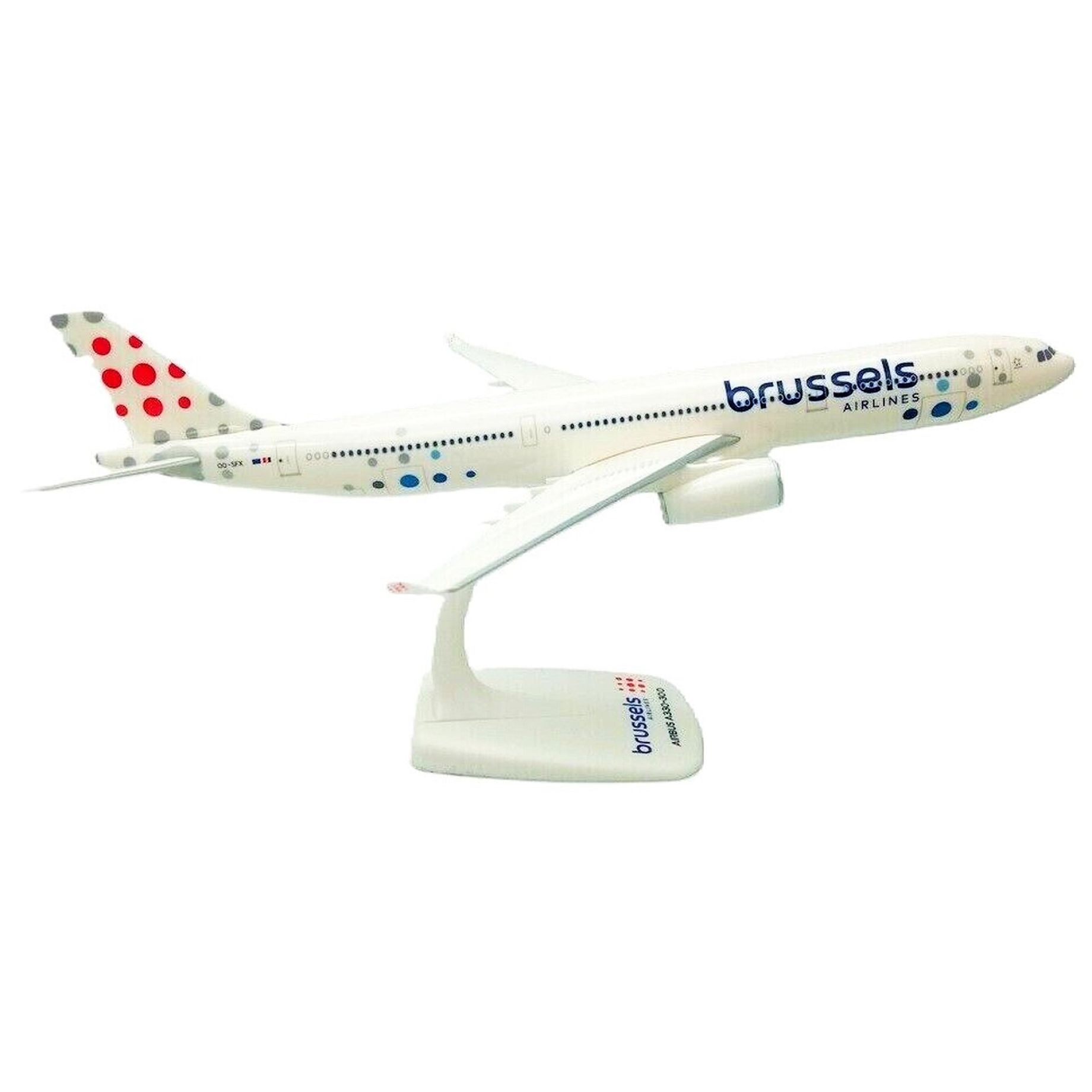 PPC Holland Brussels Airlines Airbus A330-300 Plastic Model - 1/200