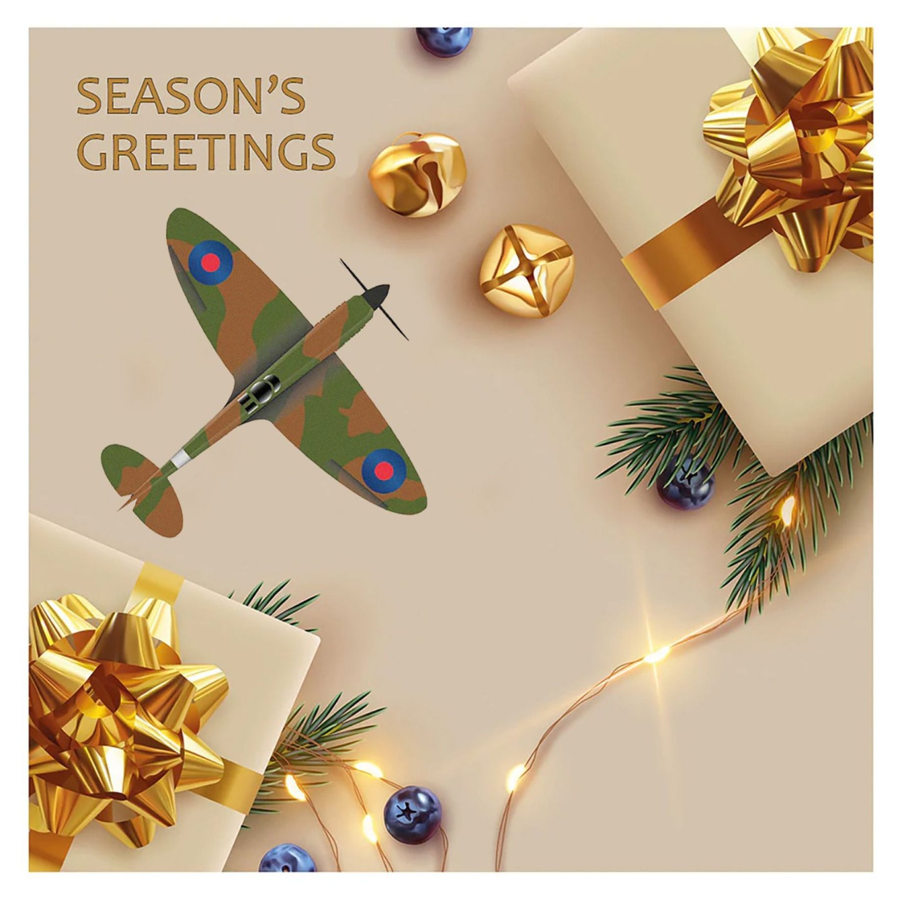 Spitfire Christmas Cards - Pack of 10