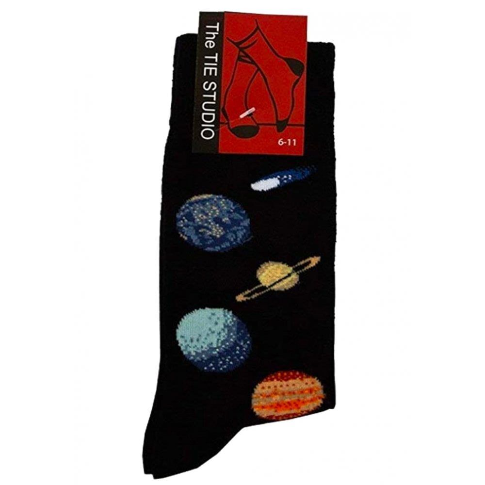 Tie Studio Solar Saturn Socks