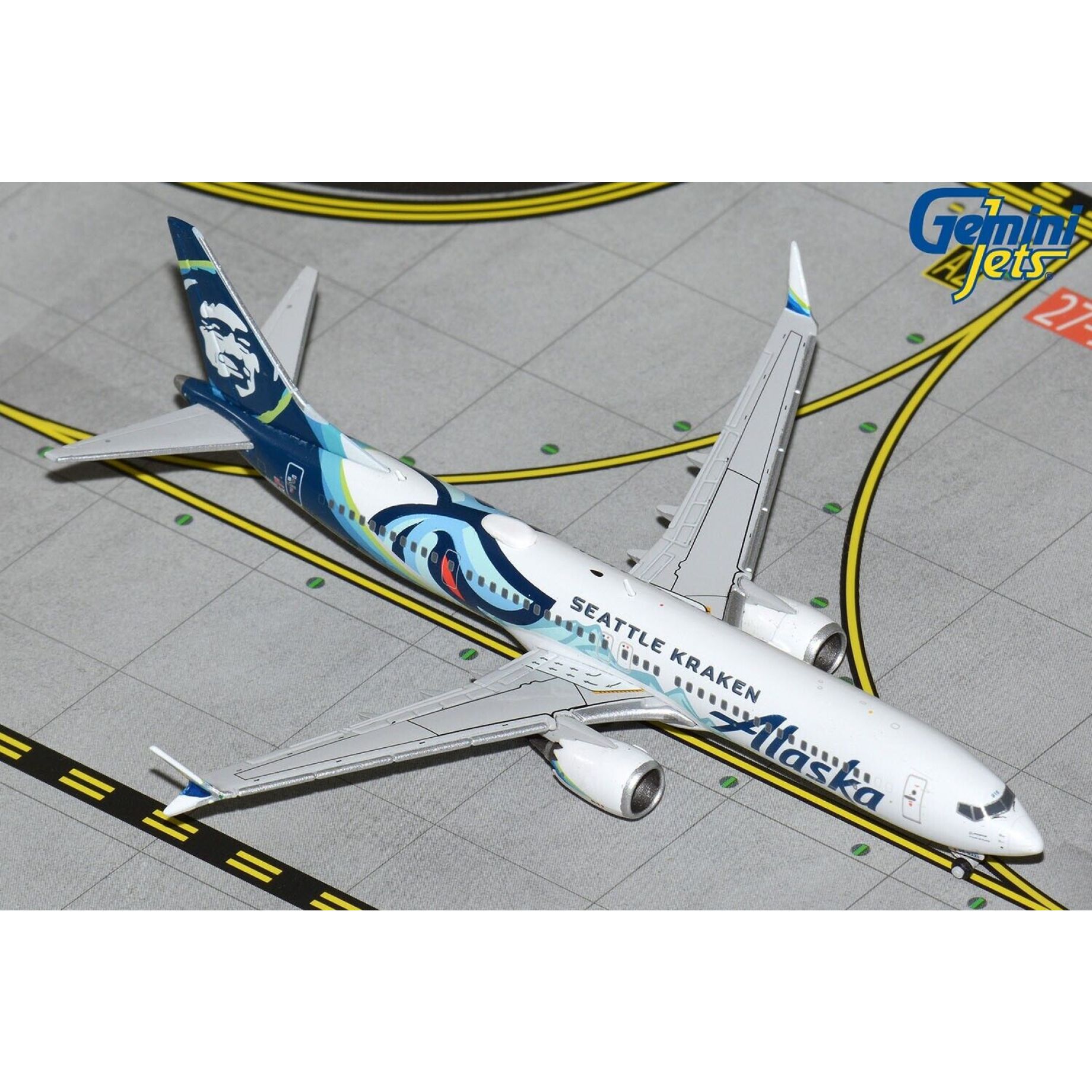 Gemini Jets Alaska Airlines B737 Max 9 Seattle Livery Diecast - N915AK ...