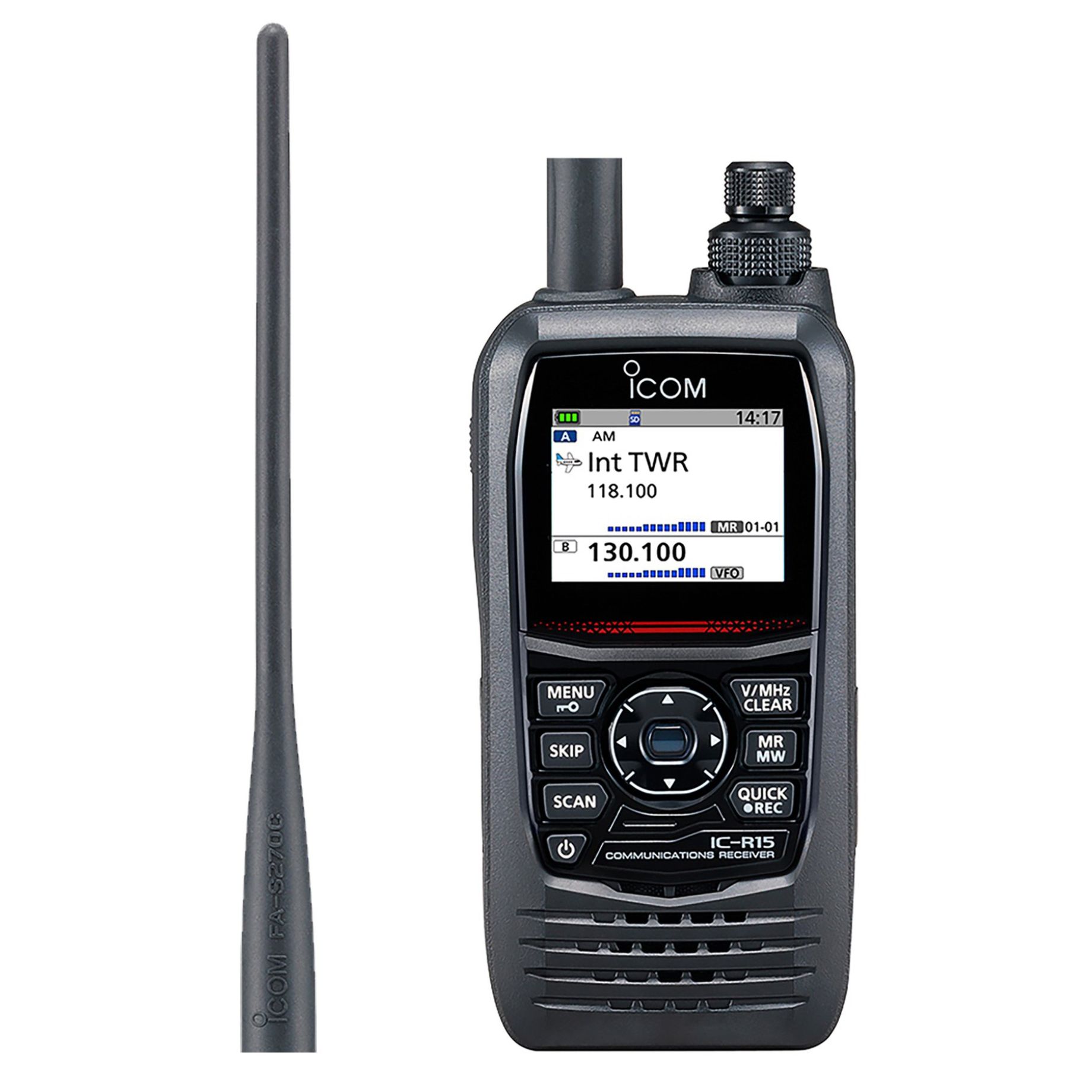 Icom IC-R15 Airband Radio