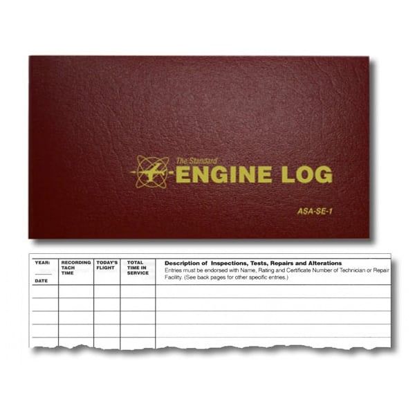ASA Engine Log Book