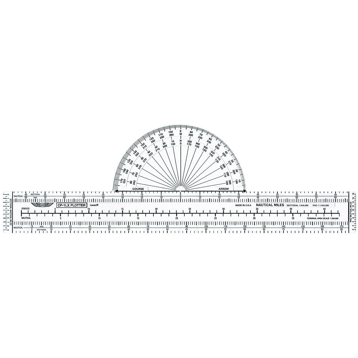 ASA CP-1LX Ultimate Fixed Plotter by 'Aviation Supplies & Academics ...