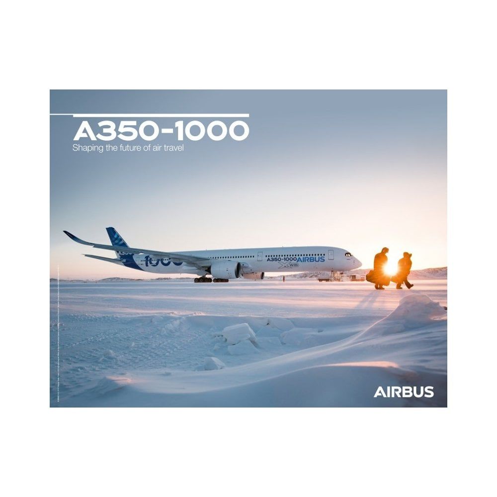 Airbus A350-1000 Poster - On Ground View
