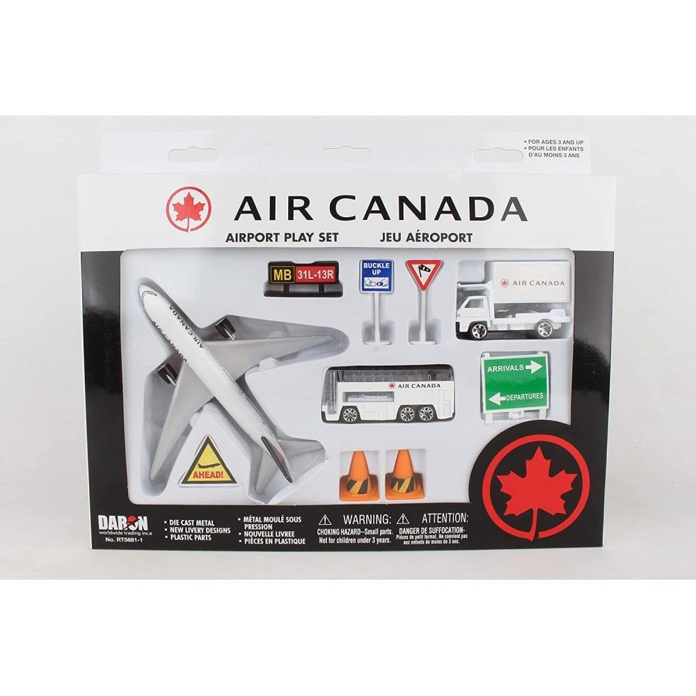 Daron Air Canada Airport 12 Piece Play Set