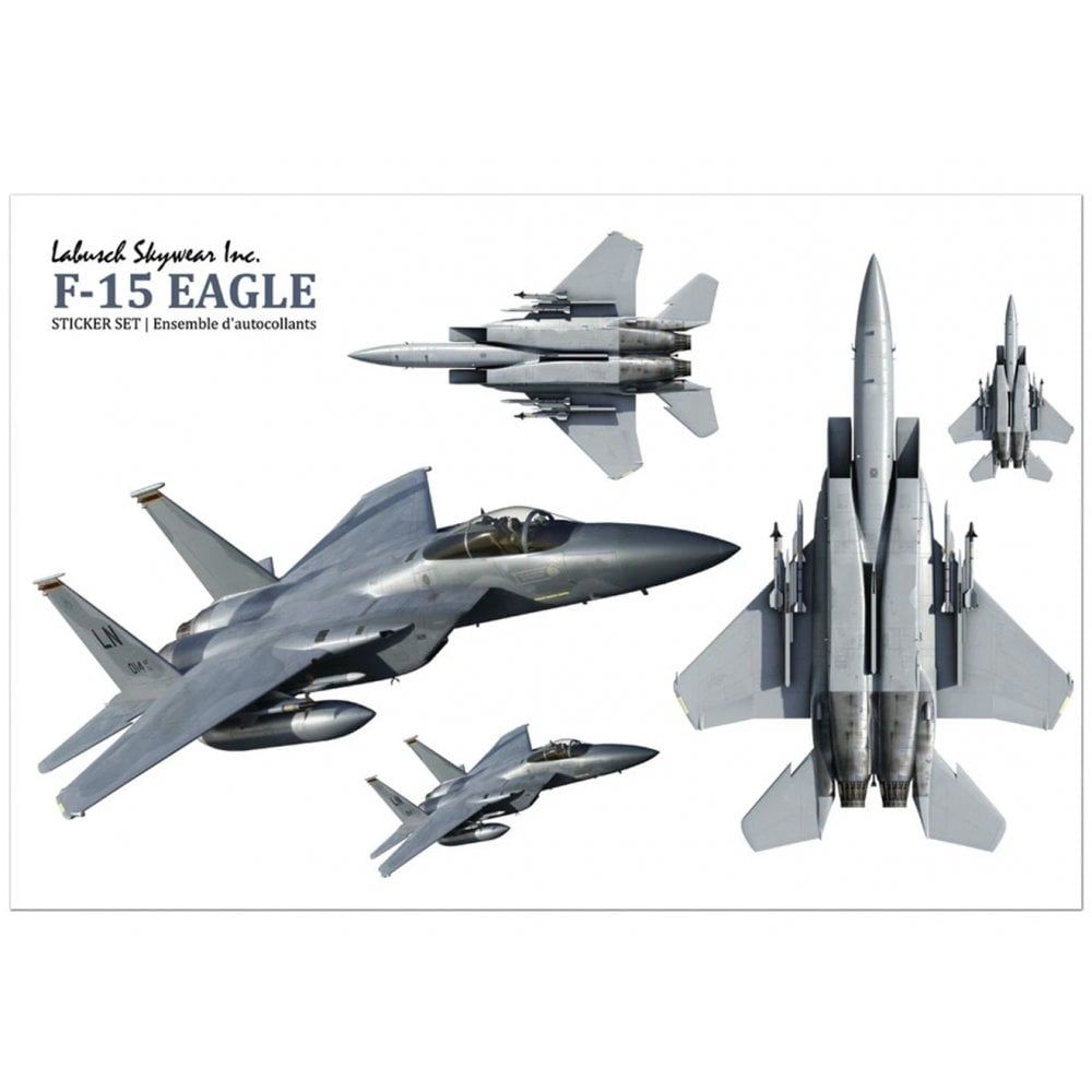 F-15 Eagle Sticker Sheet