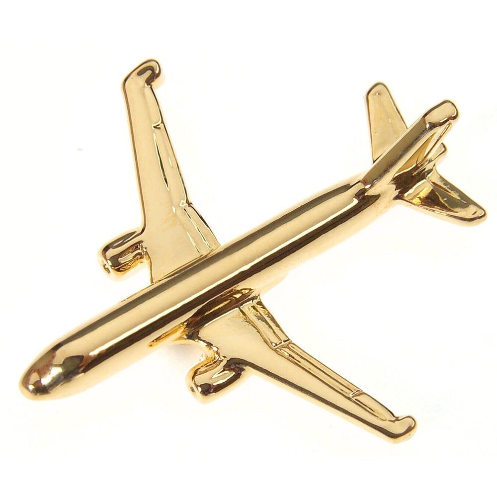 Clivedon Airbus A320 Boxed Pin - Gold