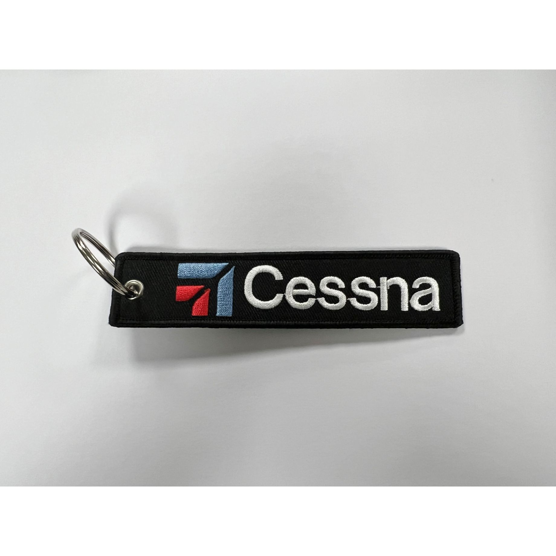 Cessna Embroidered Keyring