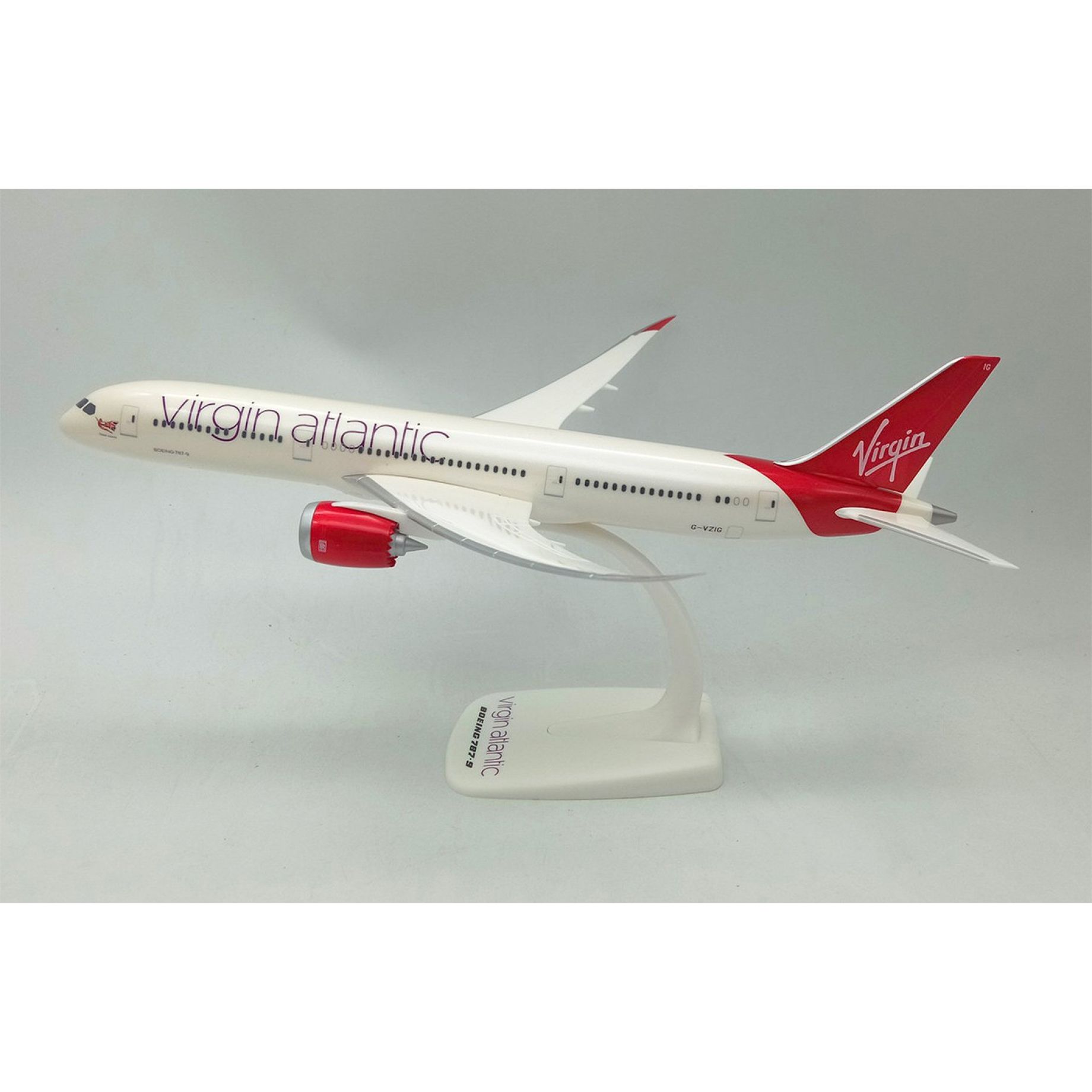 PPC Holland Virgin Atlantic Boeing 787-9 Dreamliner Plastic Model ...