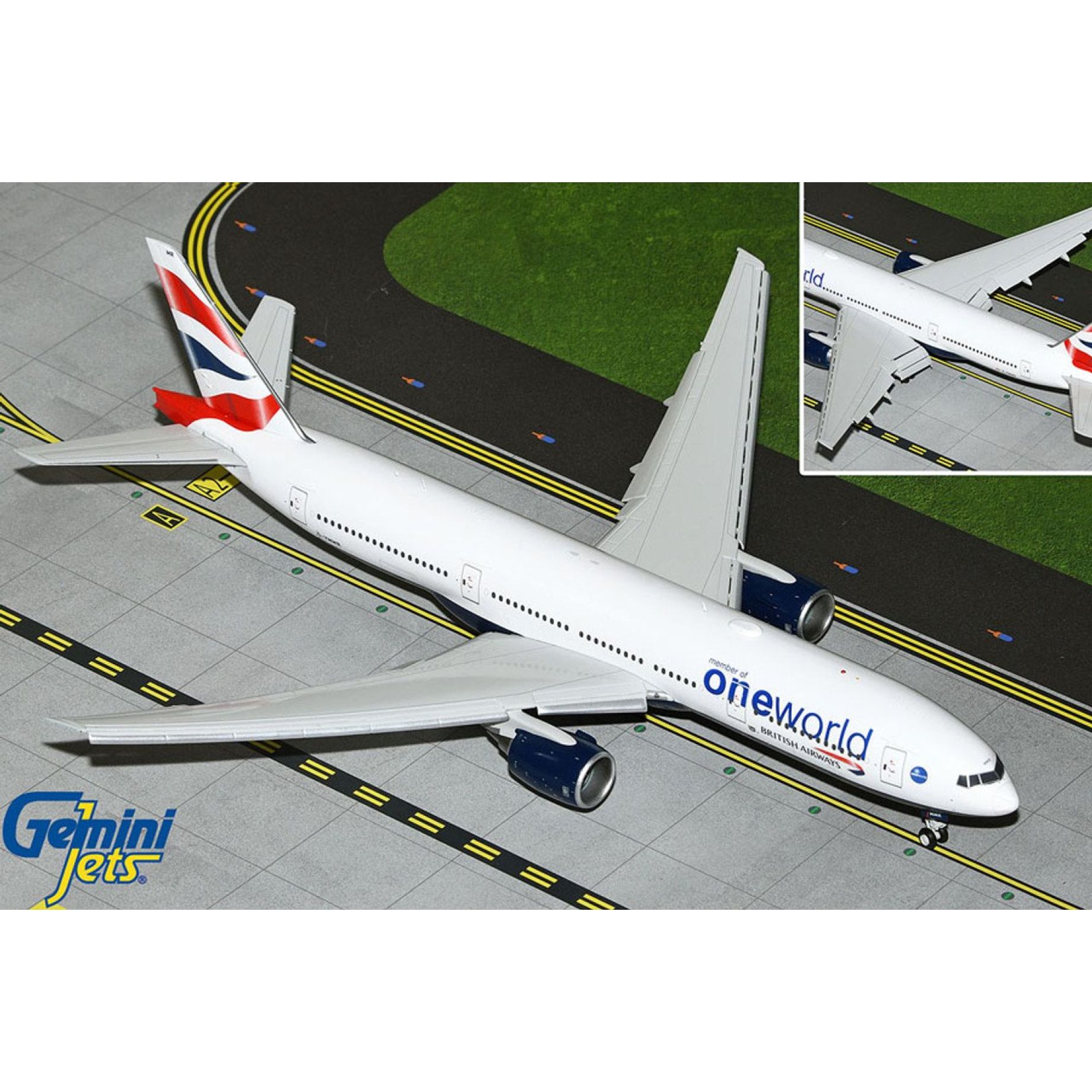 Gemini Jets British Airways Boeing B777-200ER One World Livery Diecast ...