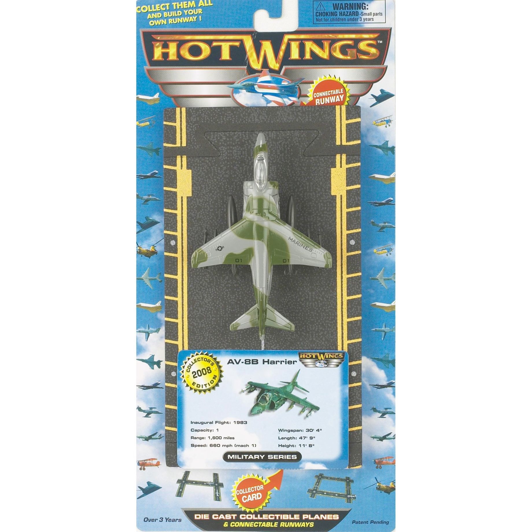 Hot Wings AV-8B Harrier (Green Camo)