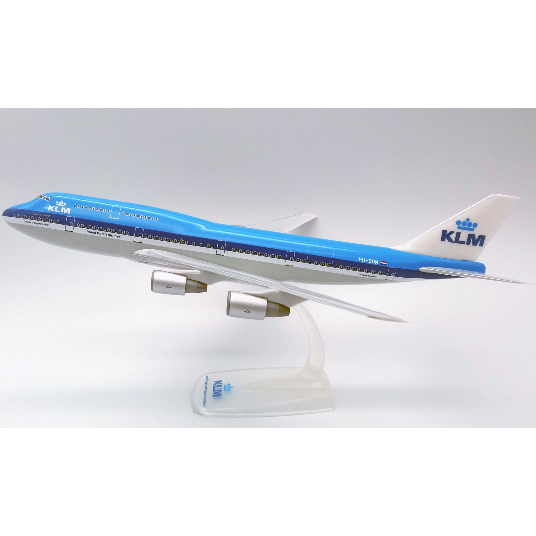 PPC Holland KLM Boeing 747-200 SUD - PH-BUM Plastic Scale Model - 1/250