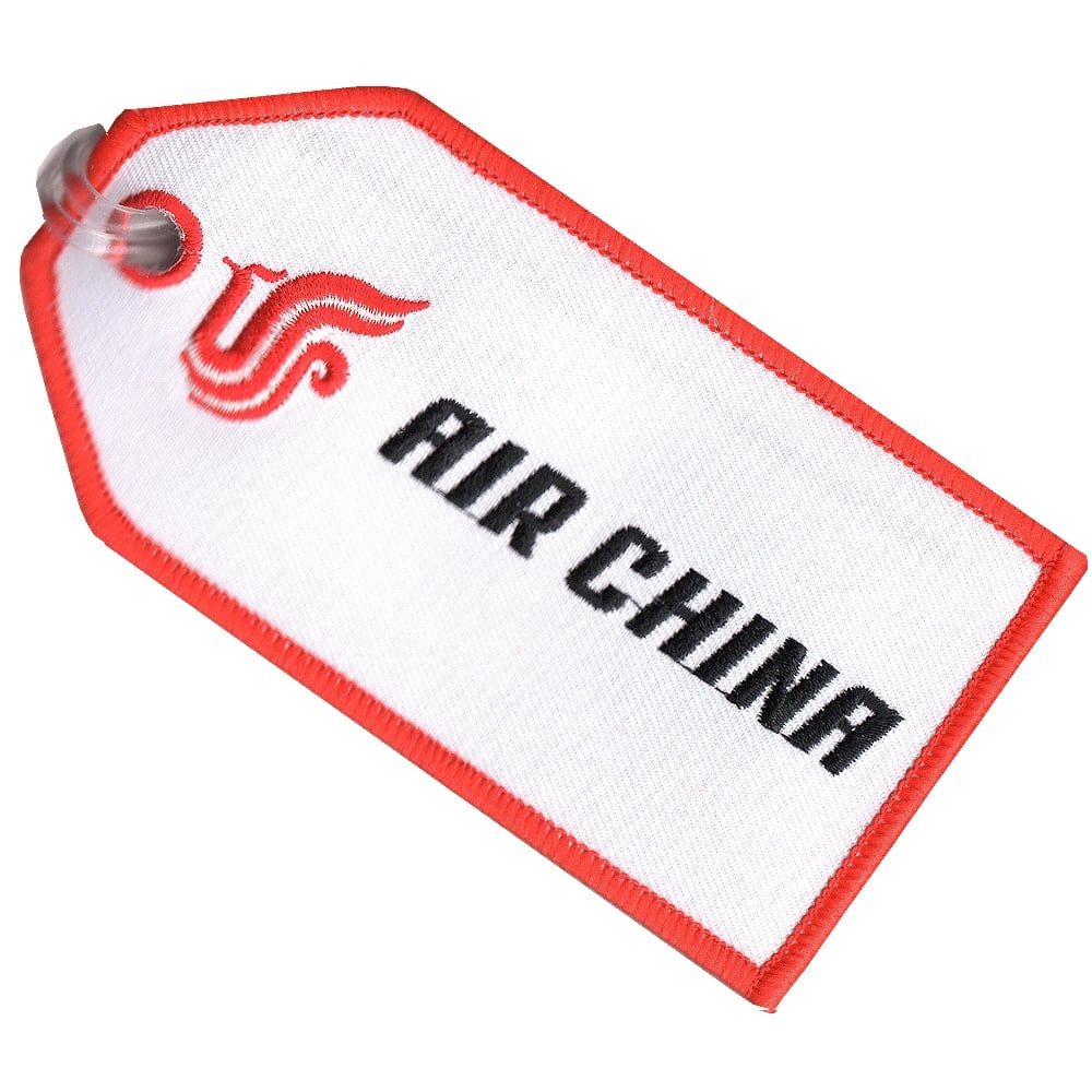 Air China Embroidered Baggage Tag