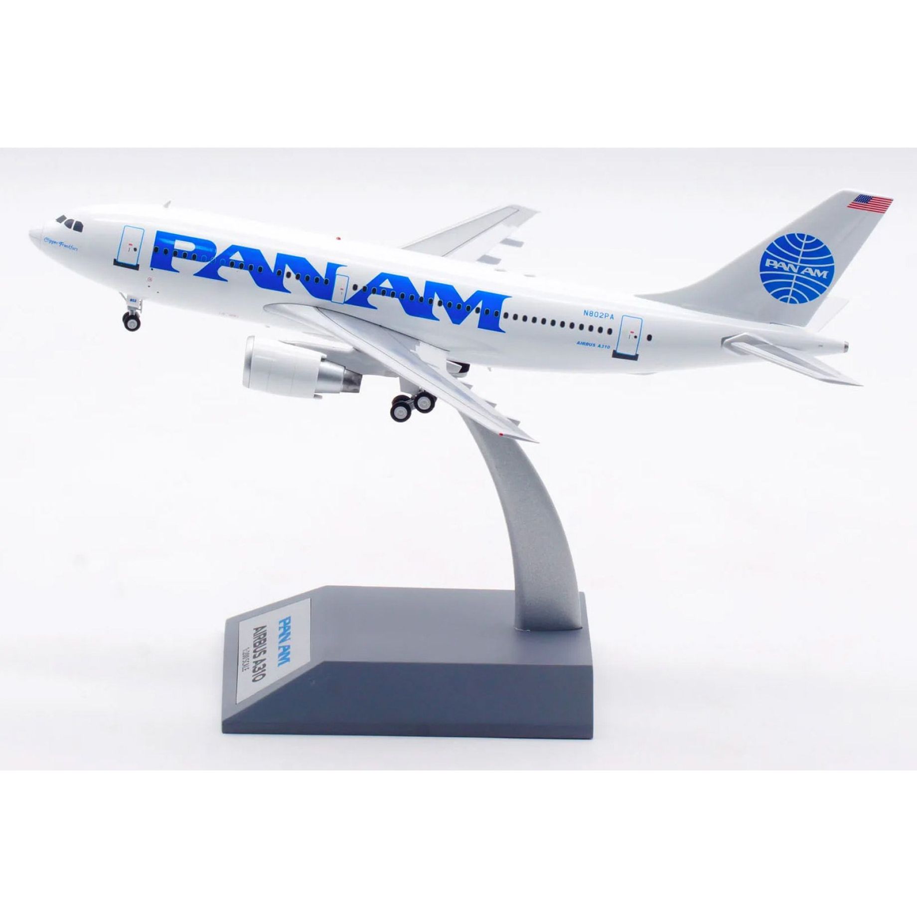 Inflight 200 Pan Am Airbus A310 Diecast - N802PA - 1/200