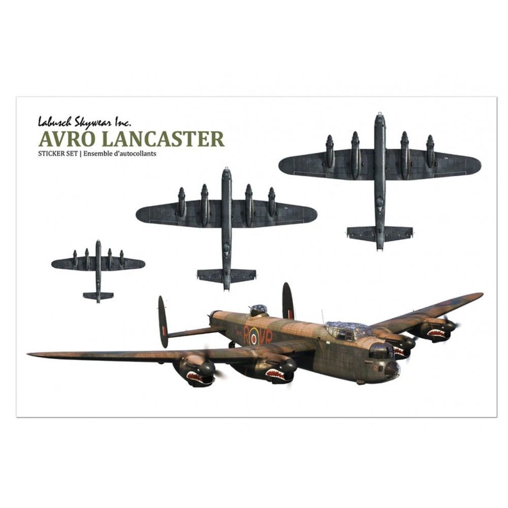 Avro Lancaster Sticker Sheet