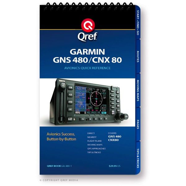 Garmin GNS 480 / CNX 80 GPS Checklist