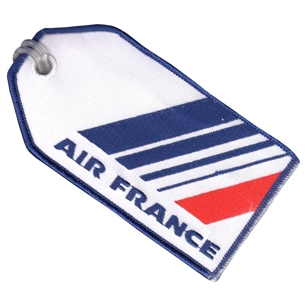 Air France Embroidered Baggage Tag