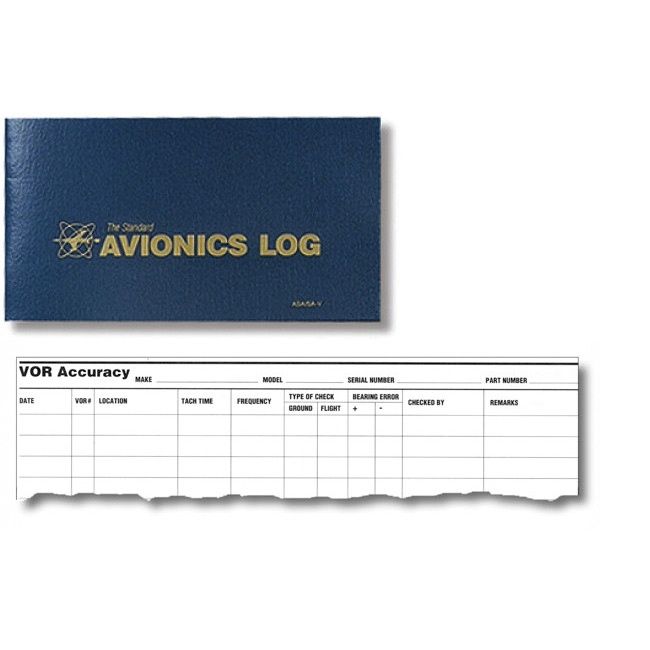 ASA Avionics Log Book