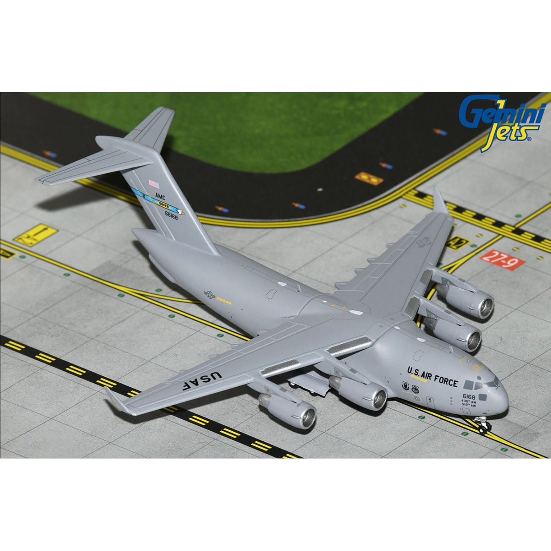 Gemini Jets USAF C-17A Globemaster III Dover AFB Diecast 06-6168 - 1/400