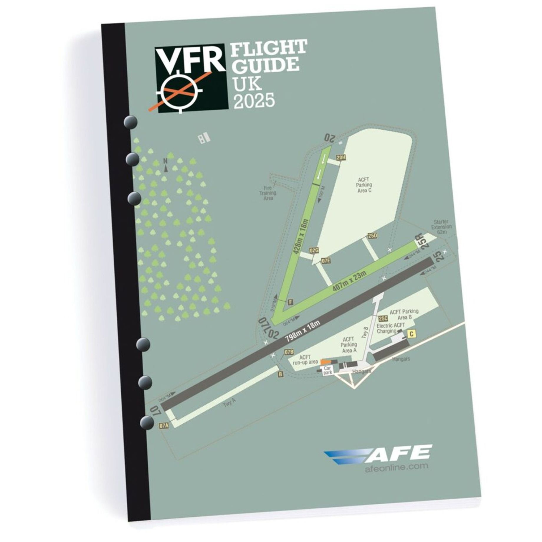 AFE 2025 UK VFR Flight Guide. Type: Loose Leaf Edition