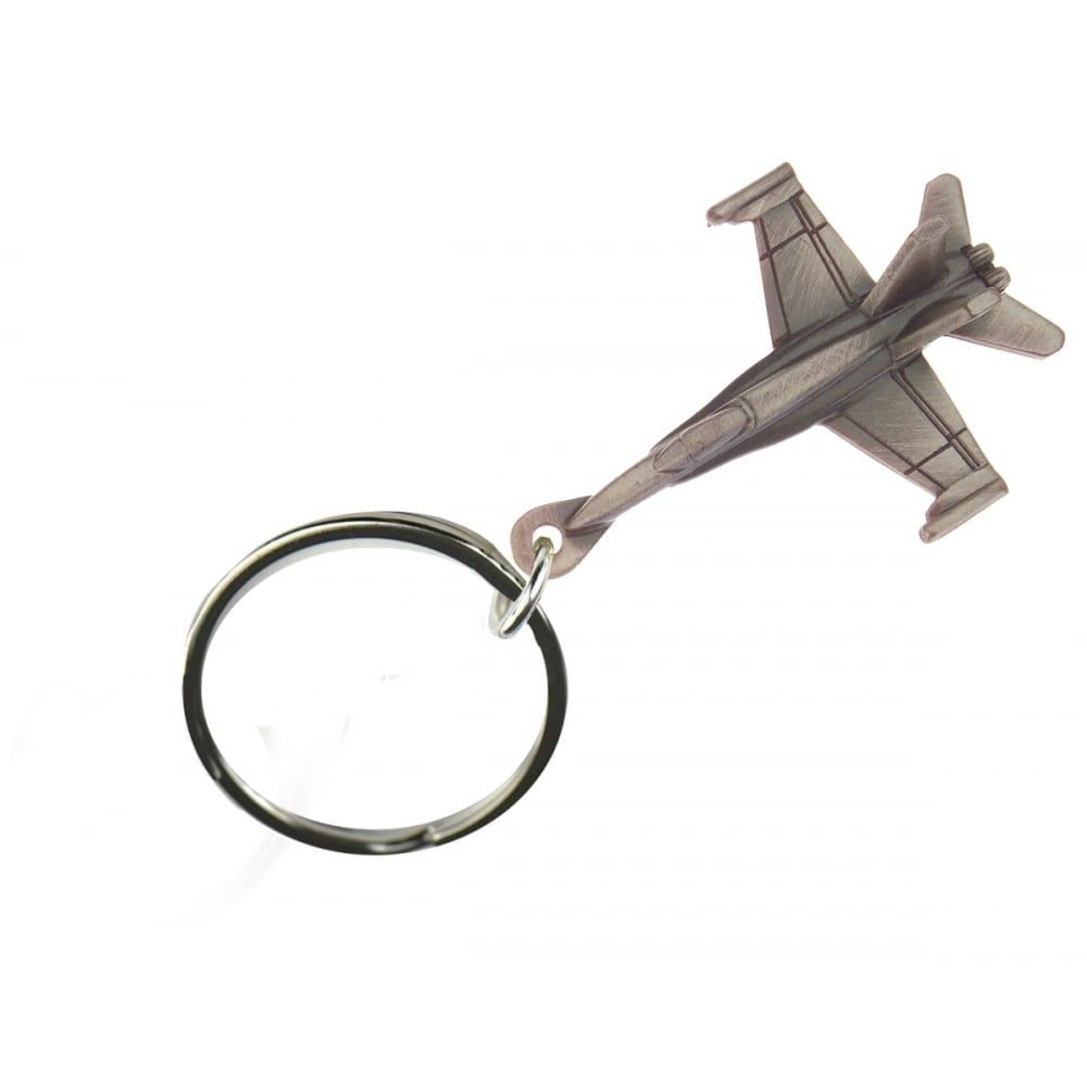 Clivedon F18 Hornet Keyring - Pewter