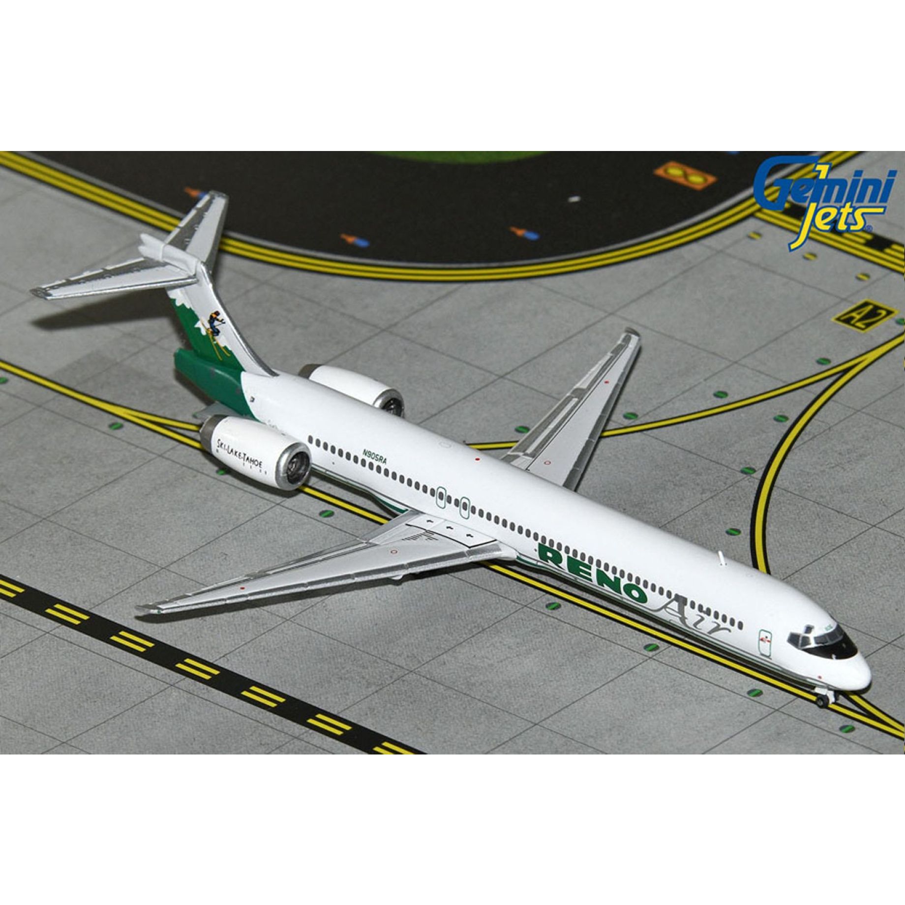 Gemini Jets Reno Air McDonnell Douglas MD-90 Diecast - N905RA - 1/400 ...