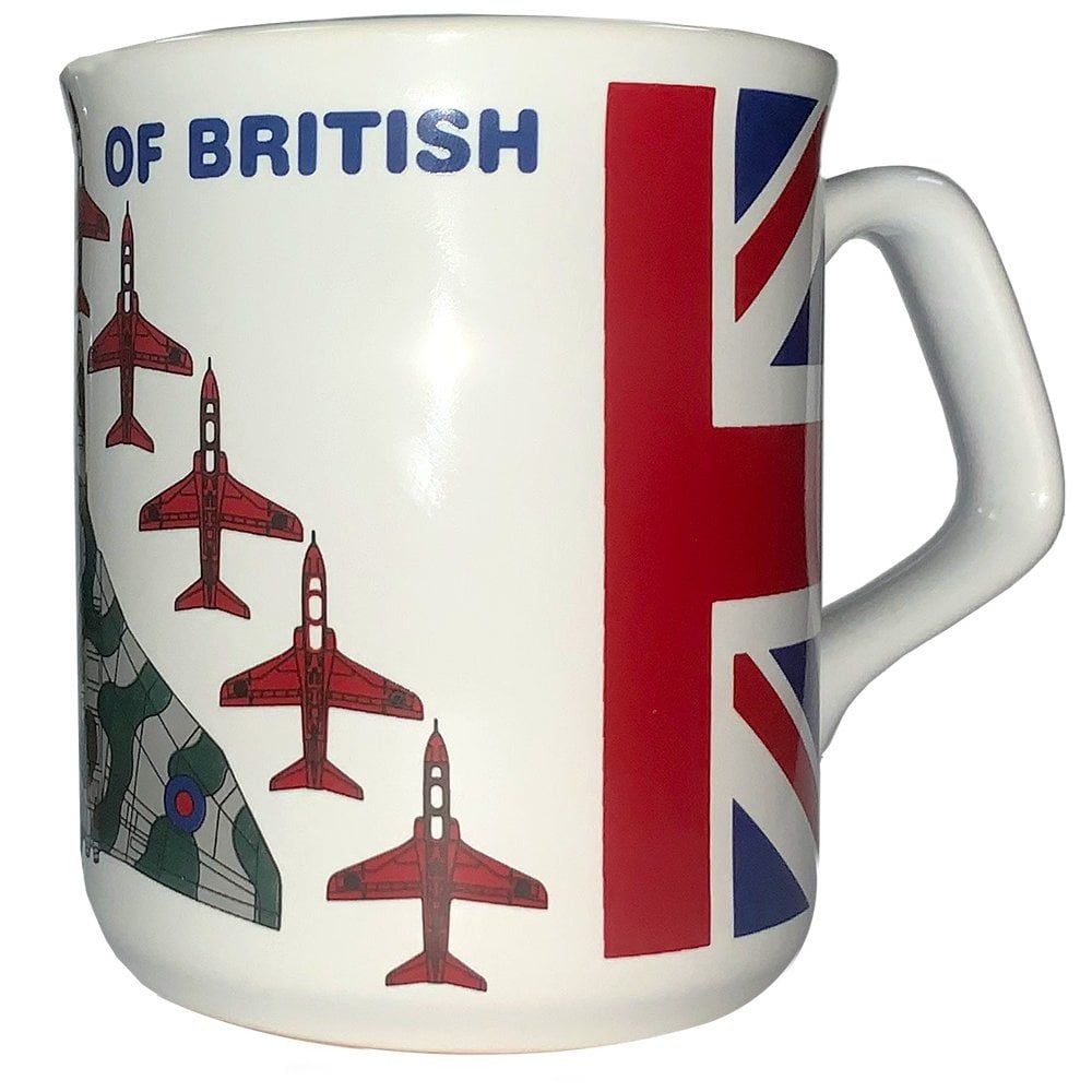 Vulcan & Red Arrows Best Of British Mug