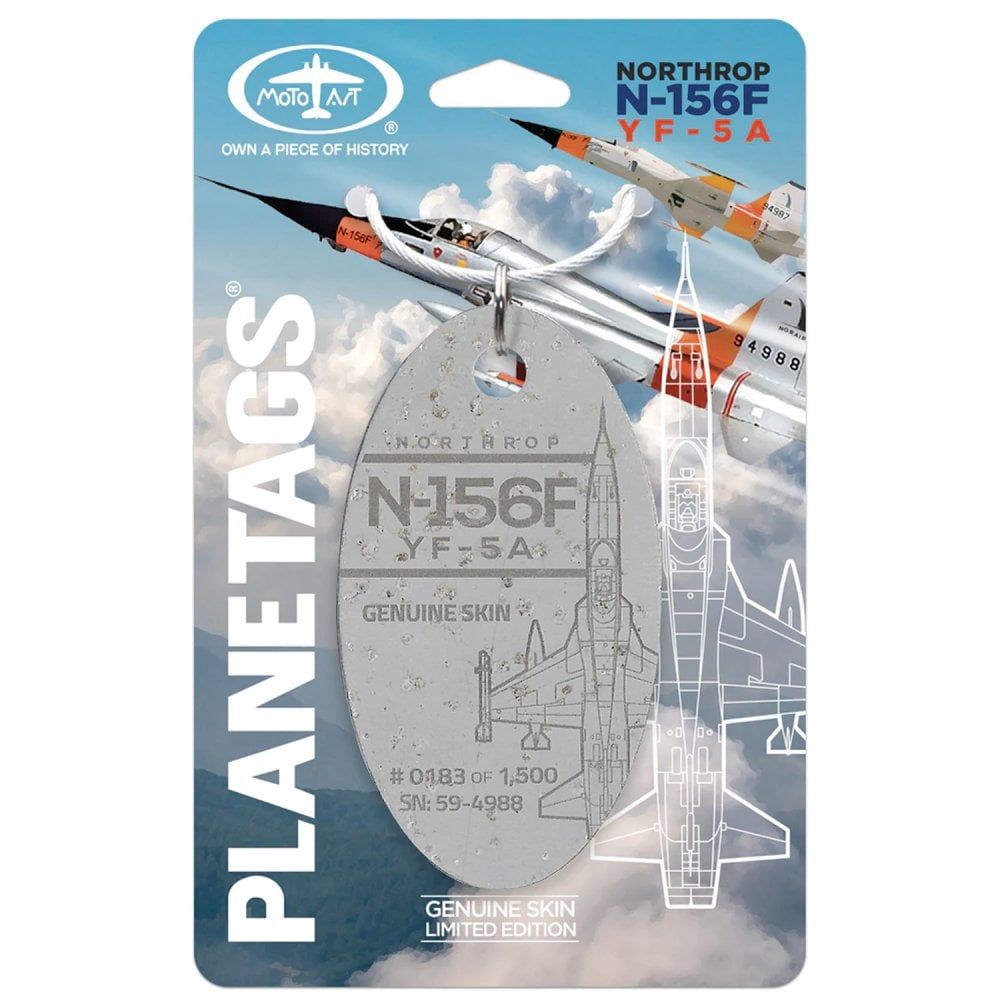 Planetags Northrop N-156F YF-5A - Grey