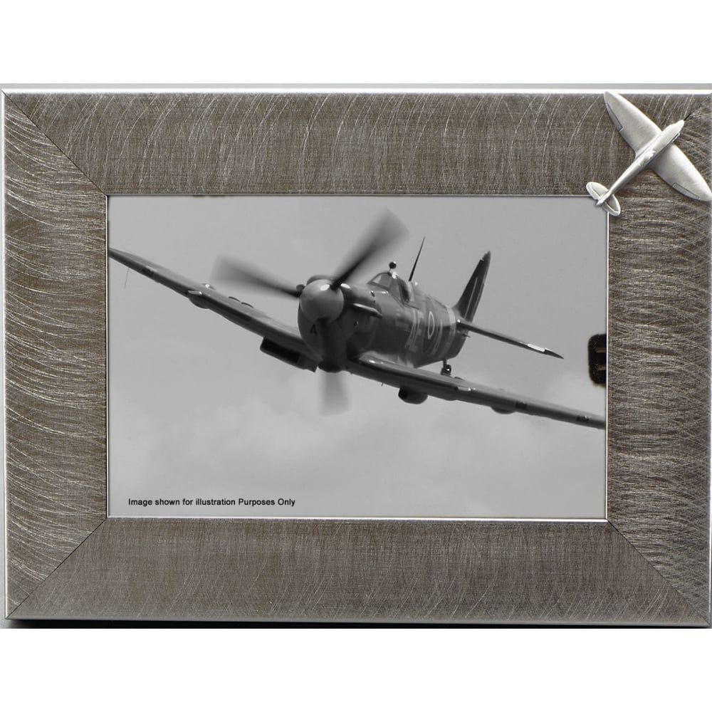 Clivedon Pewter Photo Frame - Spitfire