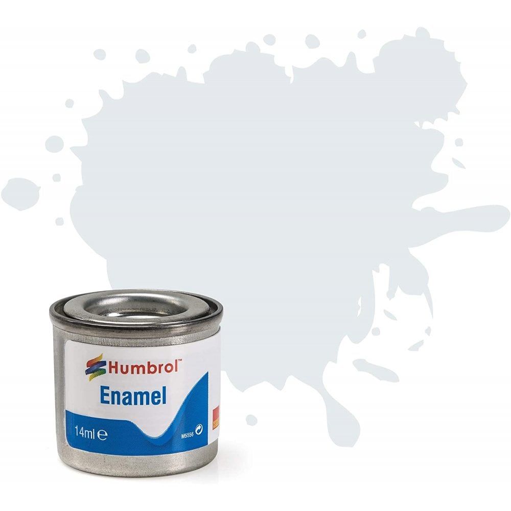 Humbrol 191 Chrome Silver Metallic Paint 14ml