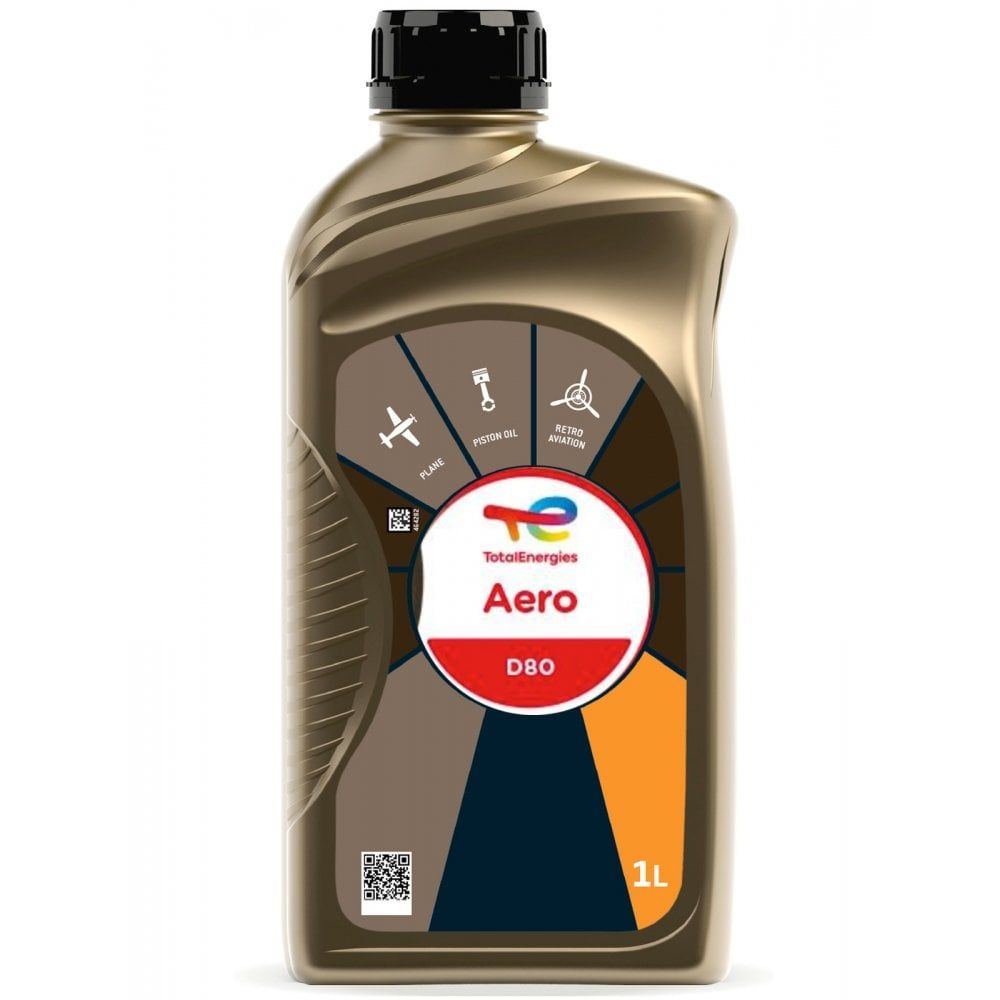 Total Aero D80 Piston Oil | FlightStore