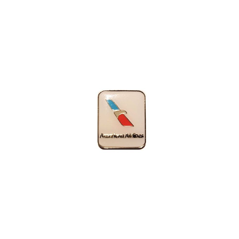 American Airlines New Logo Pin Badge